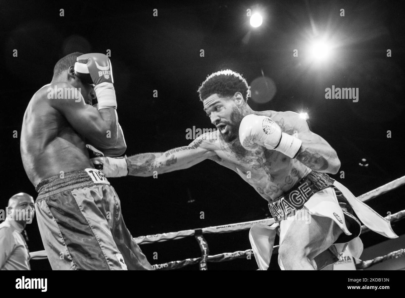 Super welterweight Marlon “Savage” Harrington (8-0, 7 KOs; Detroit, MI ...
