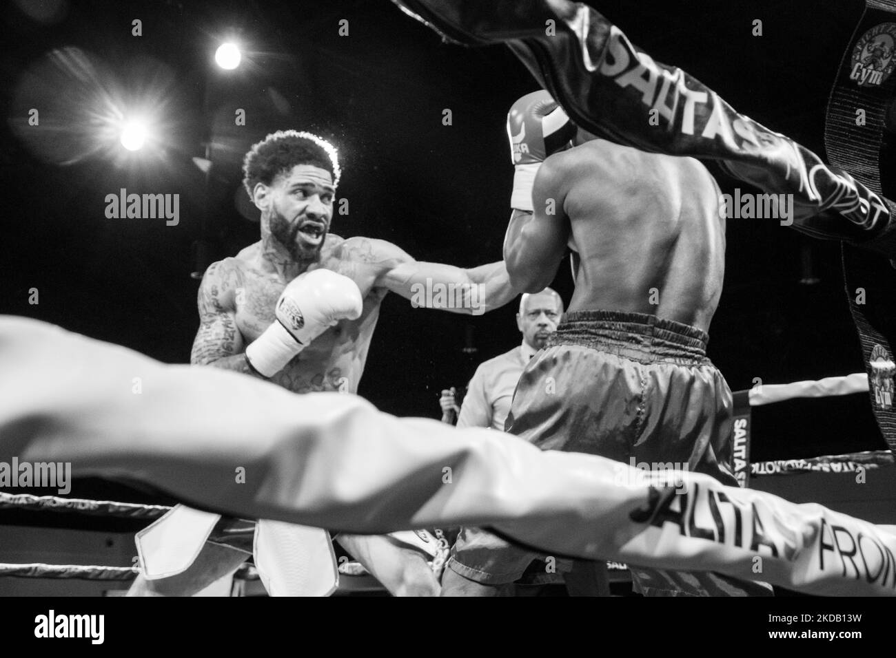 Super welterweight Marlon “Savage” Harrington (8-0, 7 KOs; Detroit, MI ...