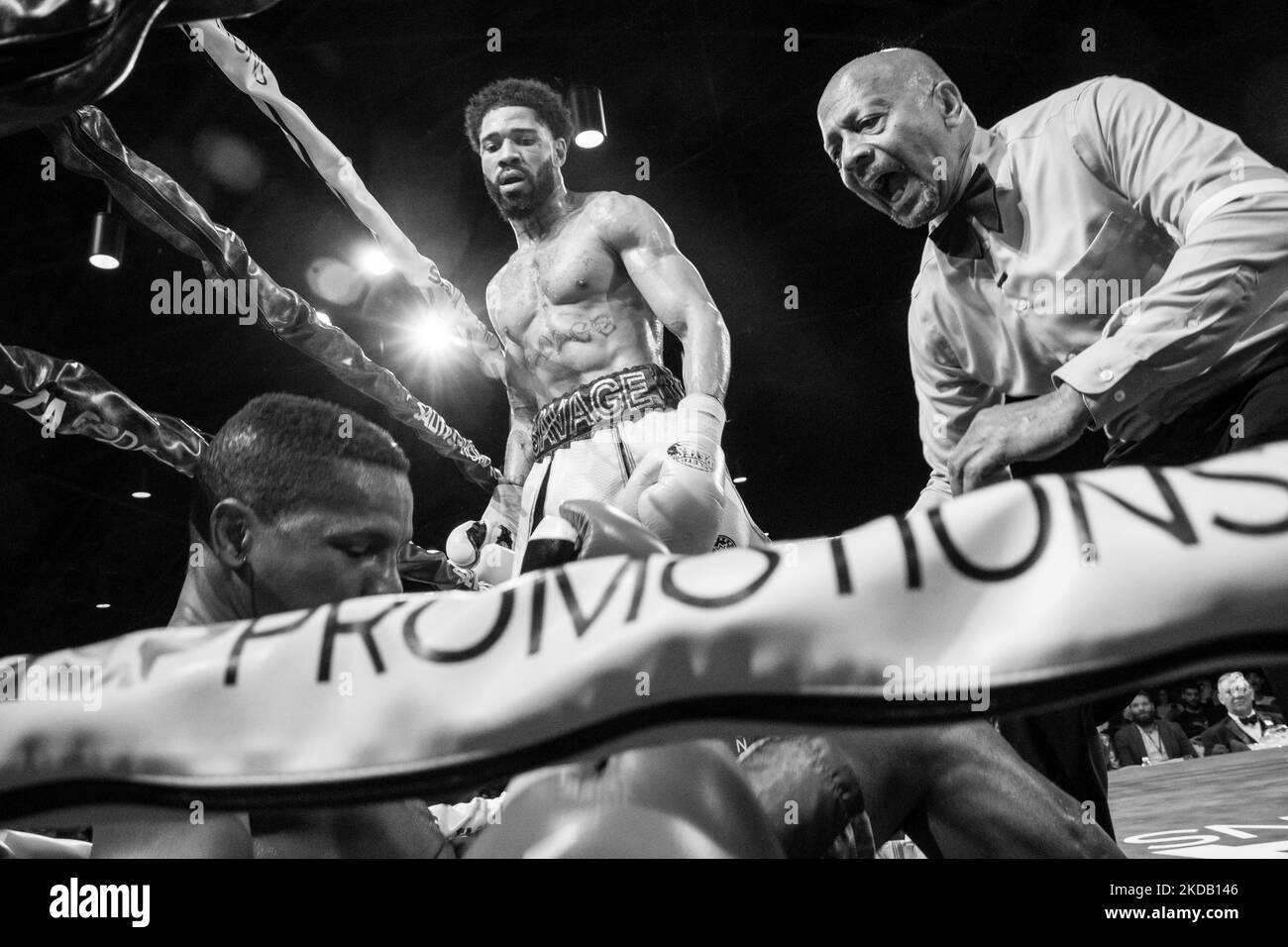 Super welterweight Marlon “Savage” Harrington (8-0, 7 KOs; Detroit, MI ...