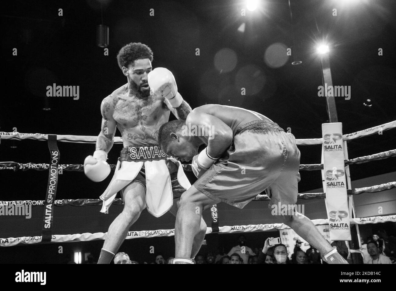 Super welterweight Marlon “Savage” Harrington (8-0, 7 KOs; Detroit, MI ...