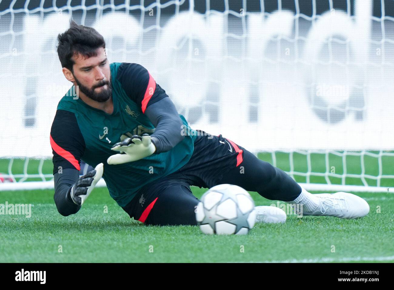 Alisson Becker of Liverpool FC during Liverpool training before The ...