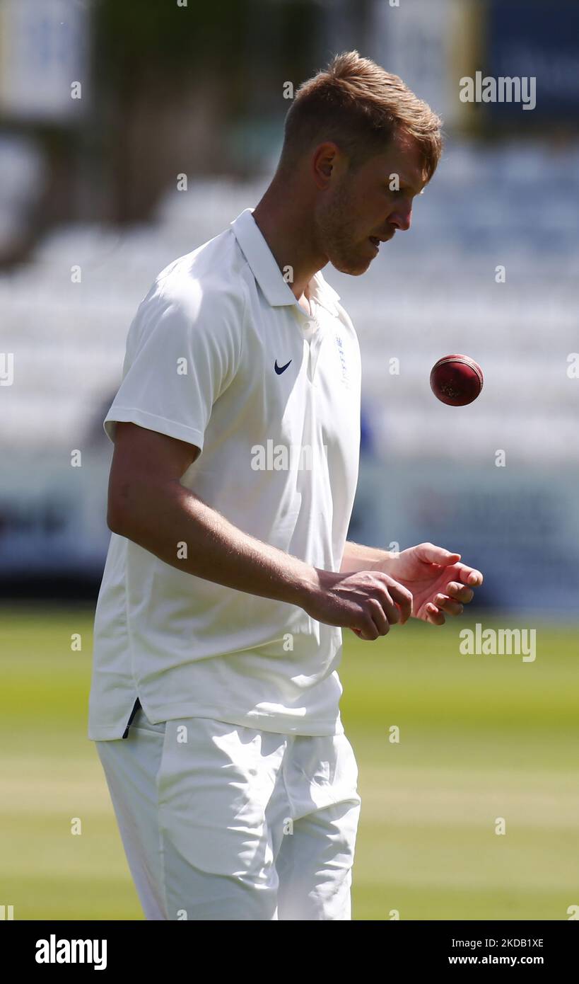 Jamie Porter of First-Class County XI during Four-Day Friendly Match ...