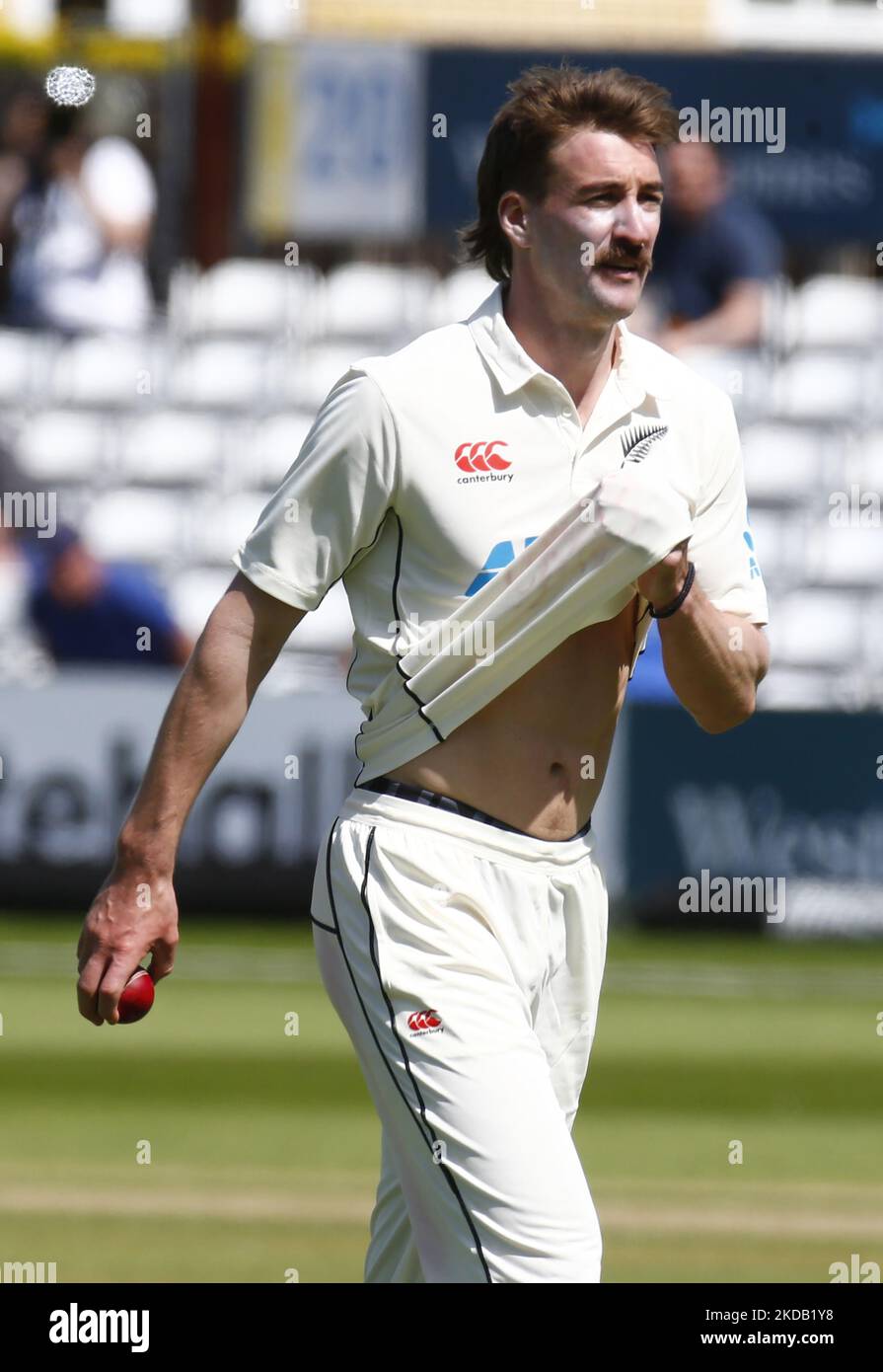 Blair Tickner of New Zealand during Four-Day Friendly Match (Day 2 of 4 ...