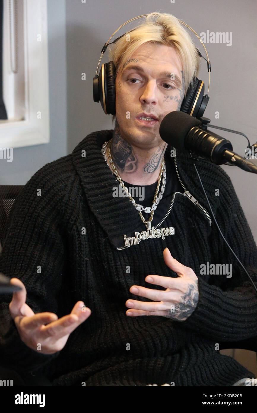 **FILE PHOTO** Aaron Carter Found Dead In Home At Age 34. PHILADELPHIA ...