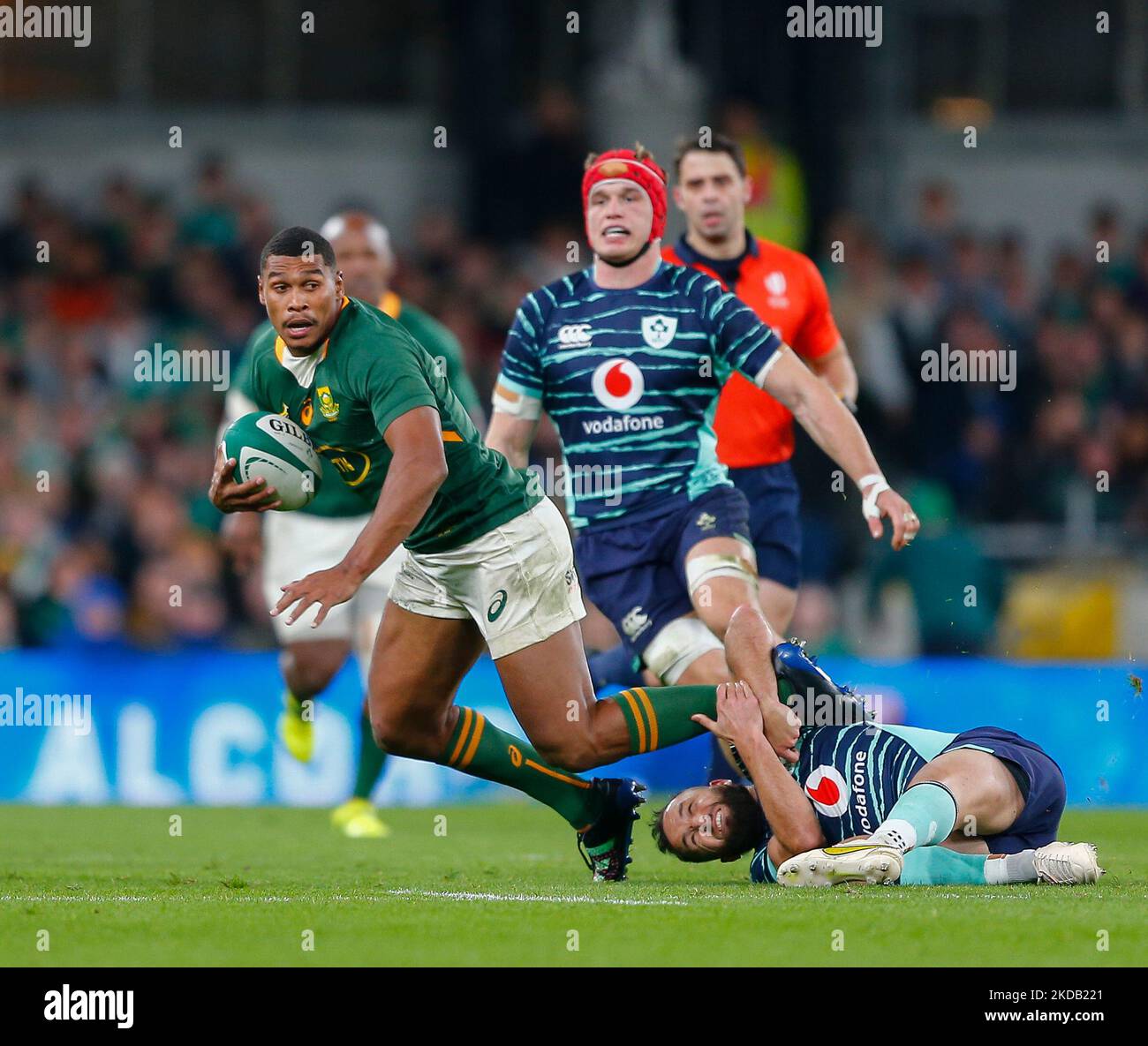 5th November 2022; Aviva Stadium, Dublin, Ireland: Autumn Series international rugby Ireland ...