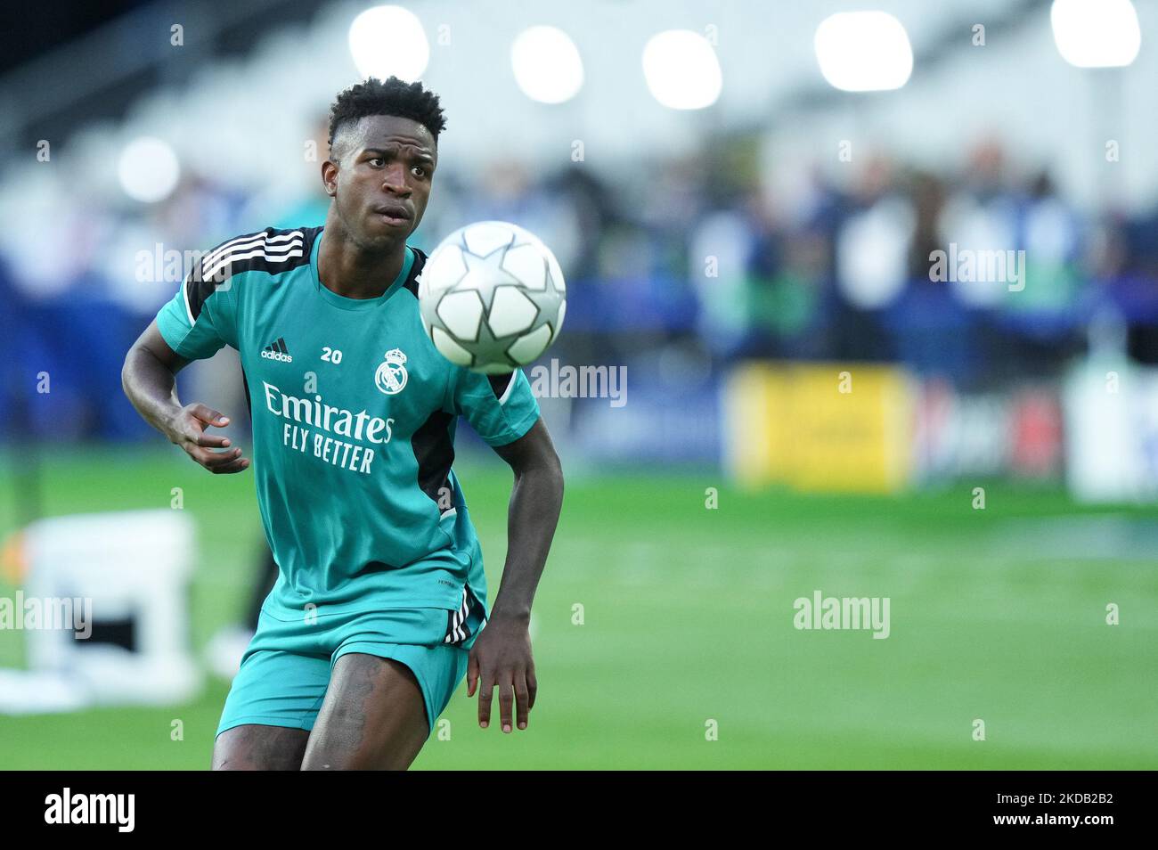 Vinicius Junior of Real Madrid CF during Real Madrid training before ...