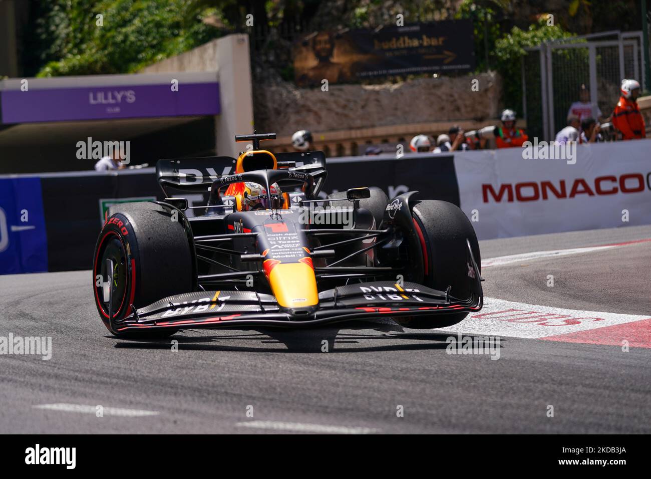 Max Verstappen of Holland driving the (1) Oracle Red Bull Racing RB18 ...