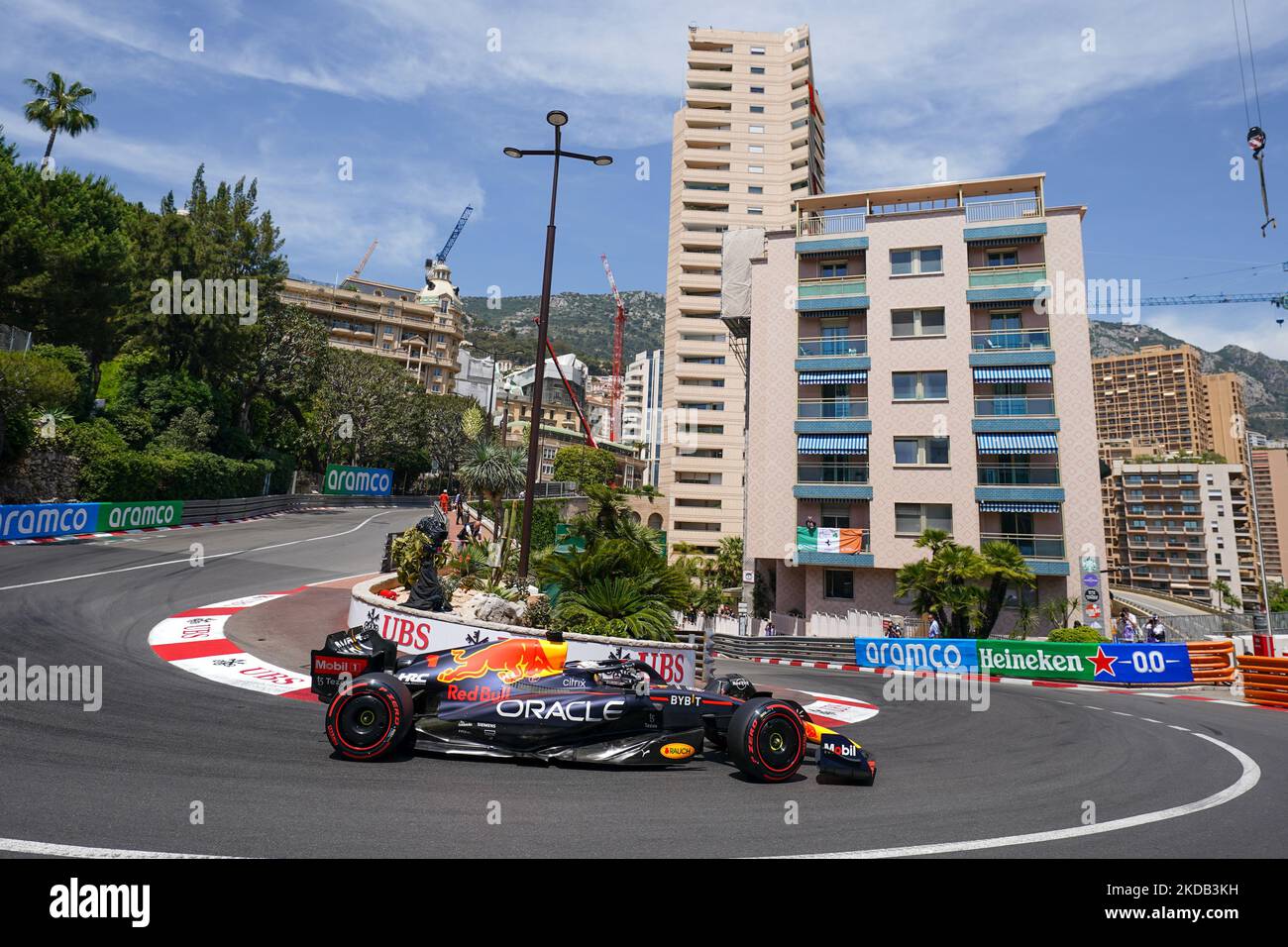 Max Verstappen of Holland driving the (1) Oracle Red Bull Racing RB18 ...