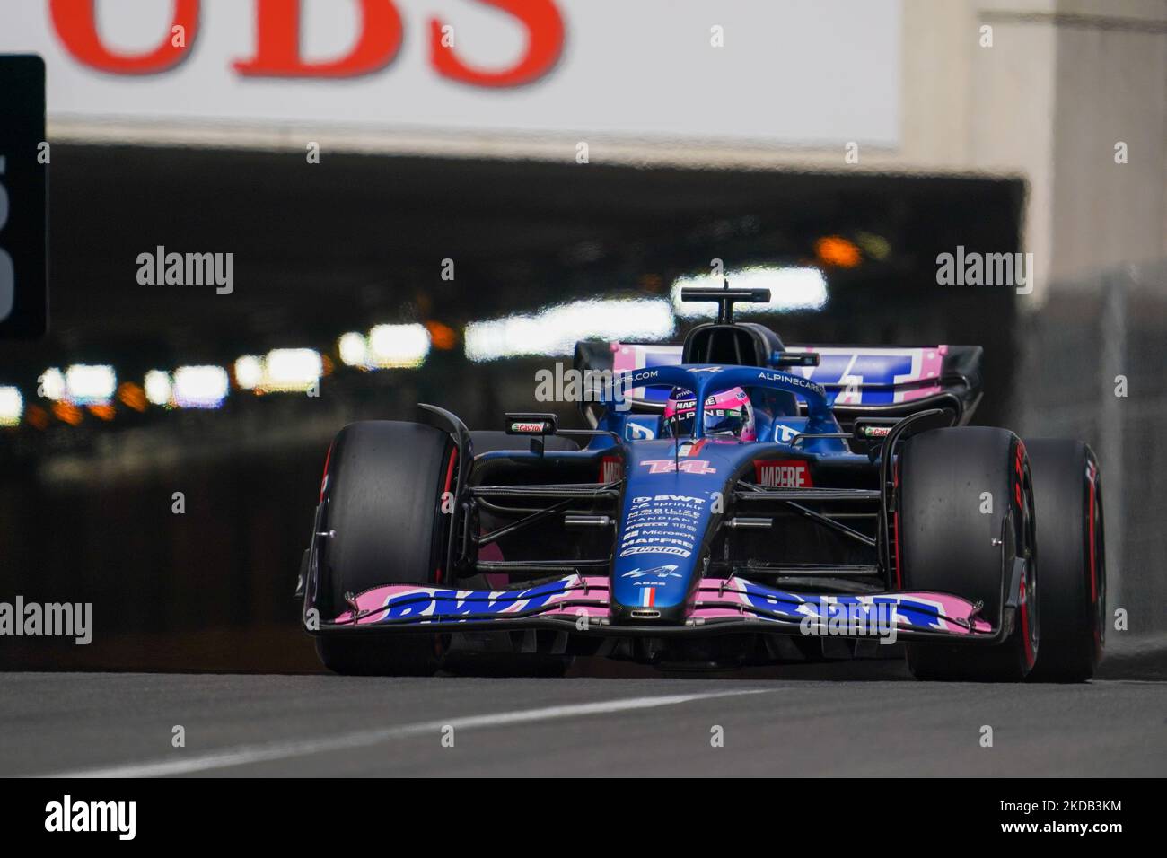 Fernando Alonso of Spain driving the (14) BWT Alpine F1 Team A522 ...