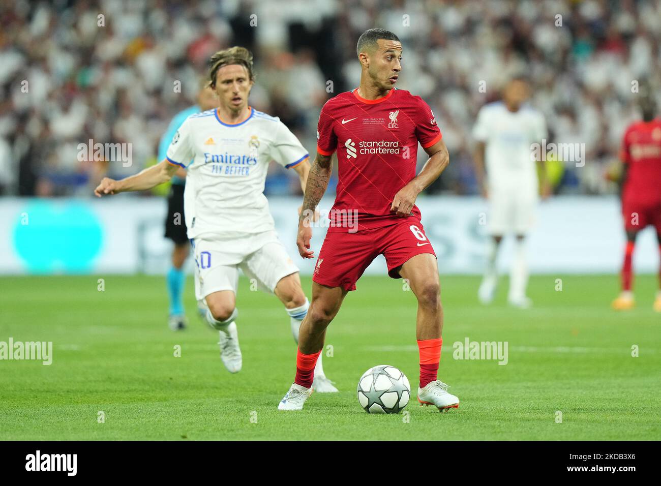 Thiago Alcantara of Liverpool FC during the UEFA Champions League Final ...