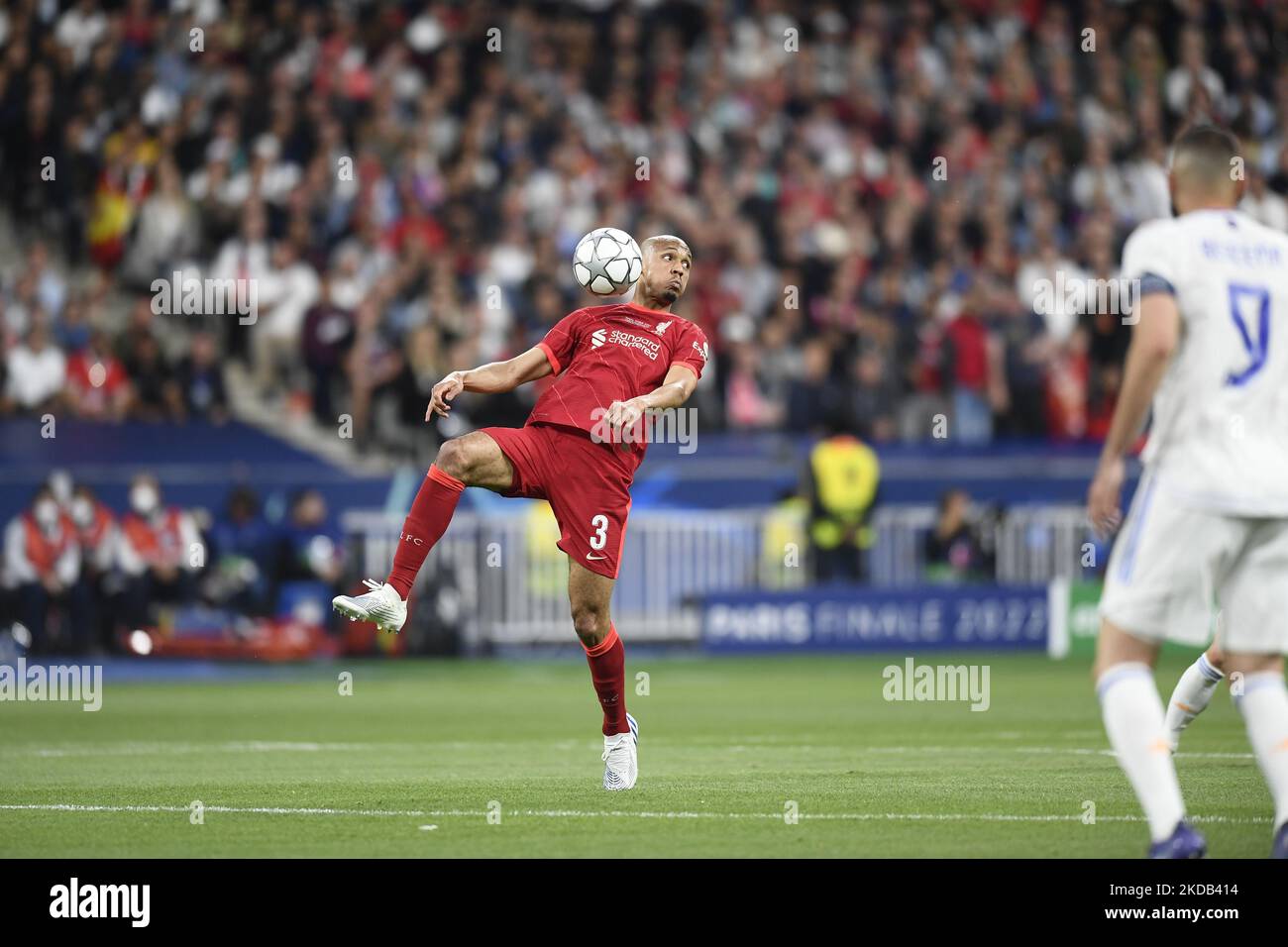 Fabinho of Liverpool during the UEFA Champions League final match ...