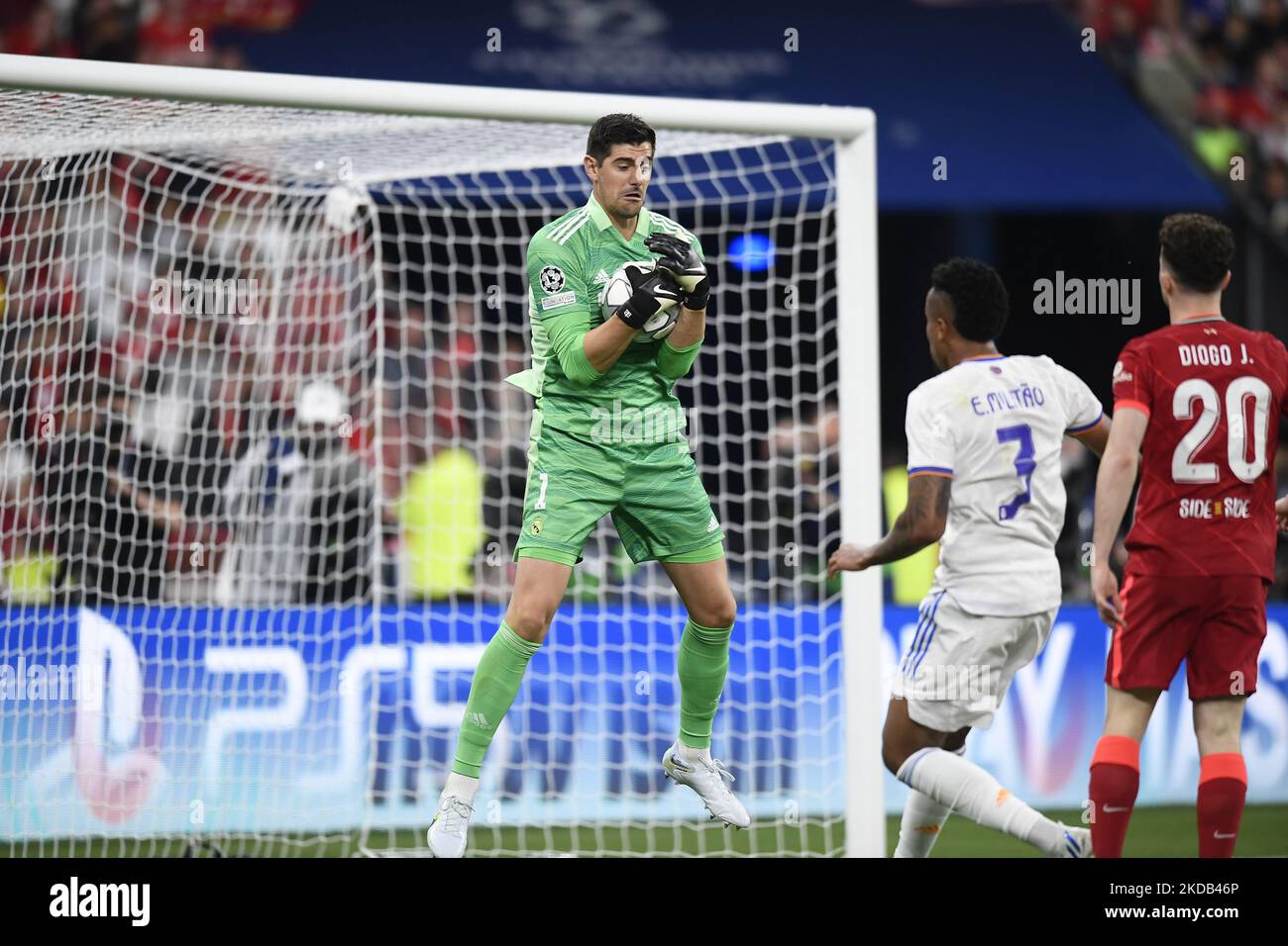Thibaut courtois of real madrid hi-res stock photography and images - Alamy