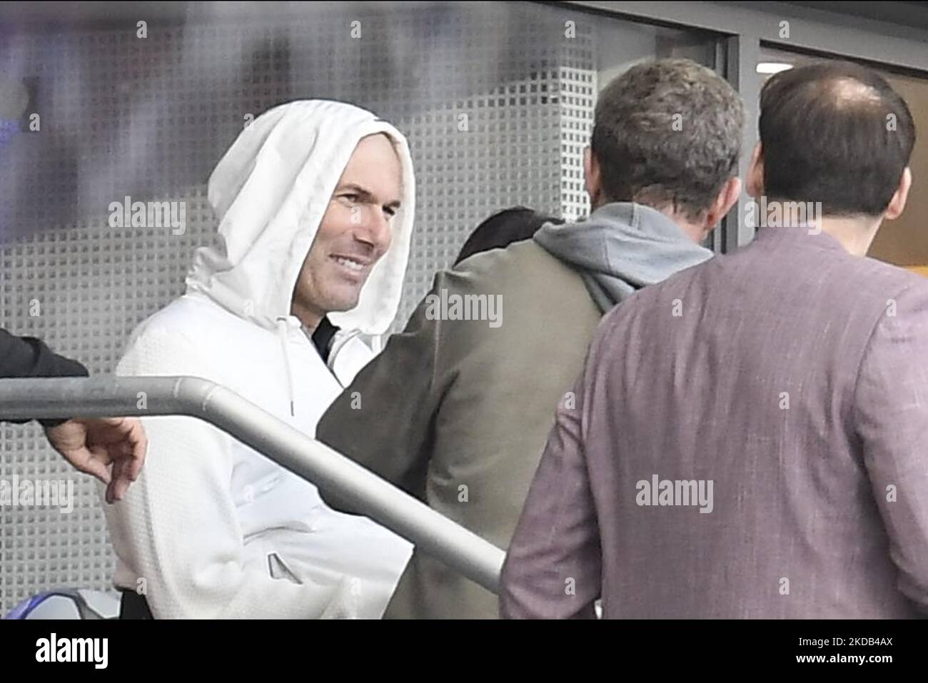 Zidane during the UEFA Champions League final match between Liverpool ...