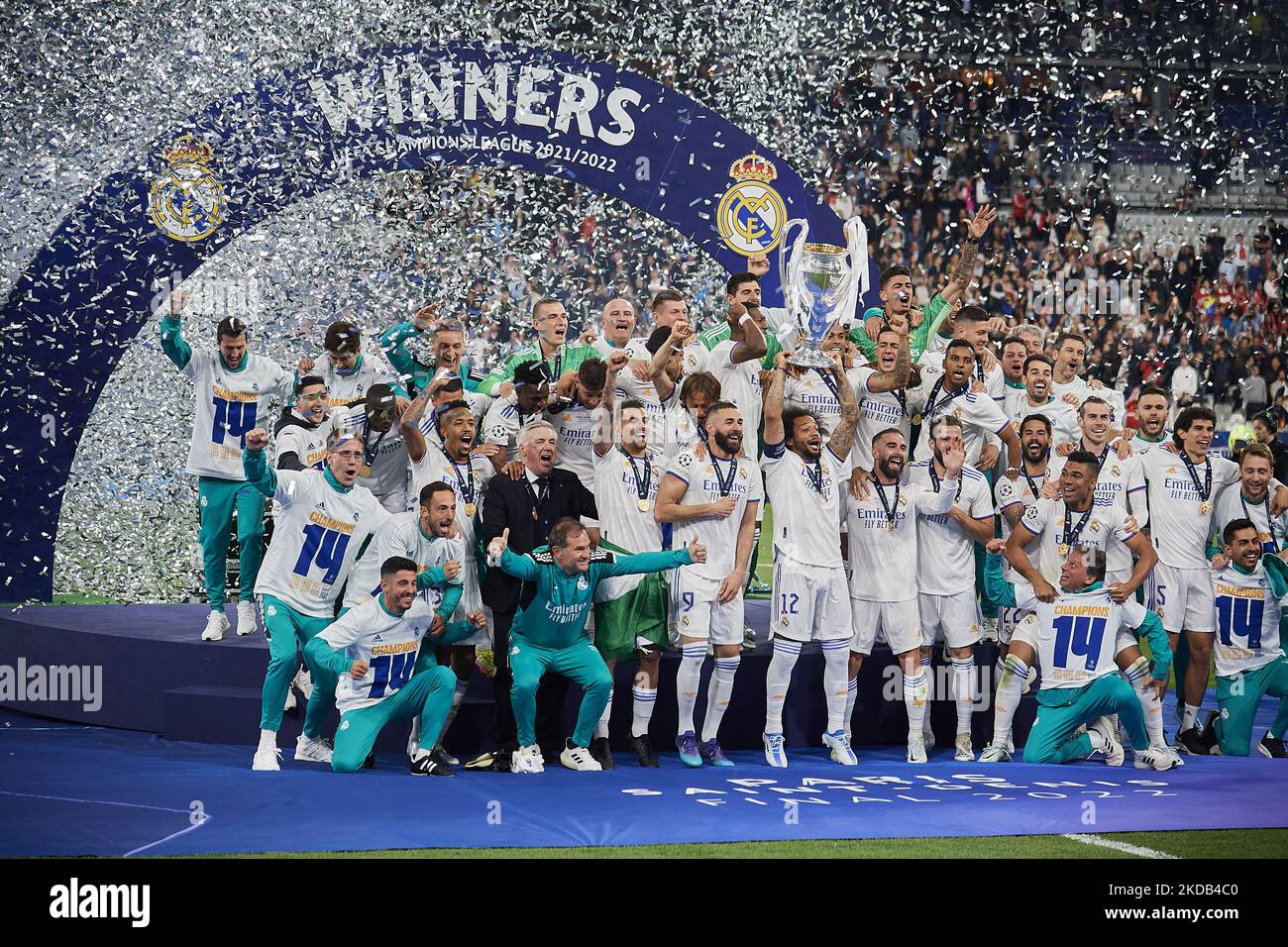 Real madrid team players 2022 hi-res stock photography and images - Alamy