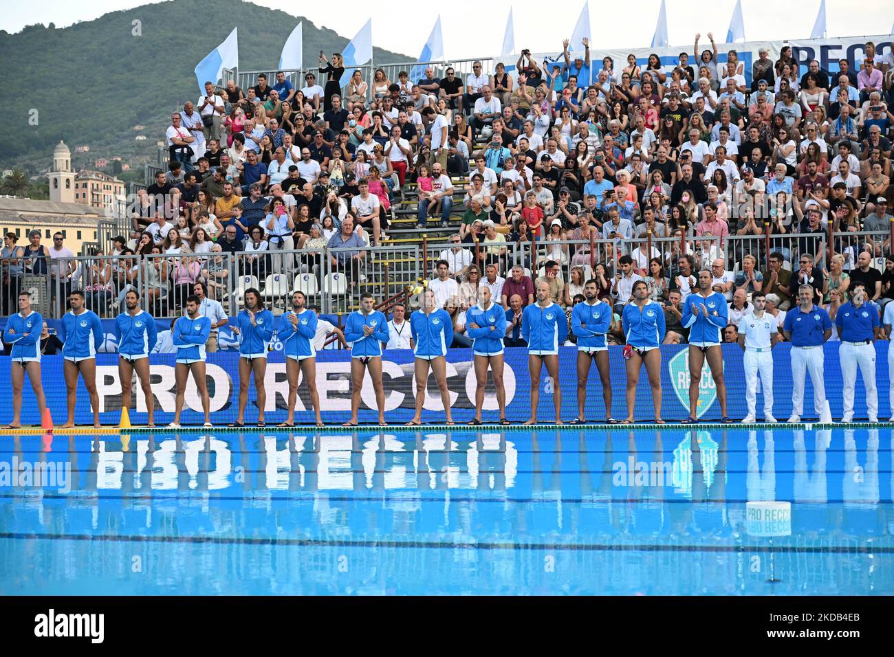 team Pro Recco during the Waterpolo Italian Serie A match Final 1st ...