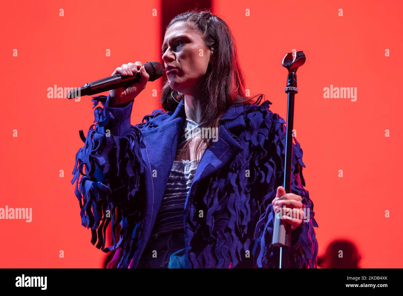Elisa Toffali during the Italian singer Music Concert Elisa - Back to ...