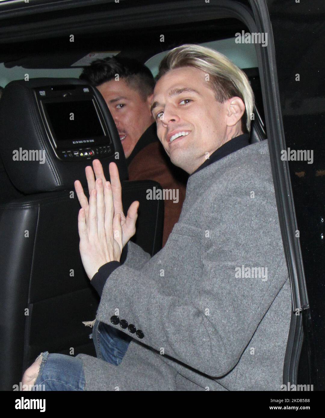 **FILE PHOTO** Aaron Carter Found Dead In Home At Age 34. NEW YORK, NY ...