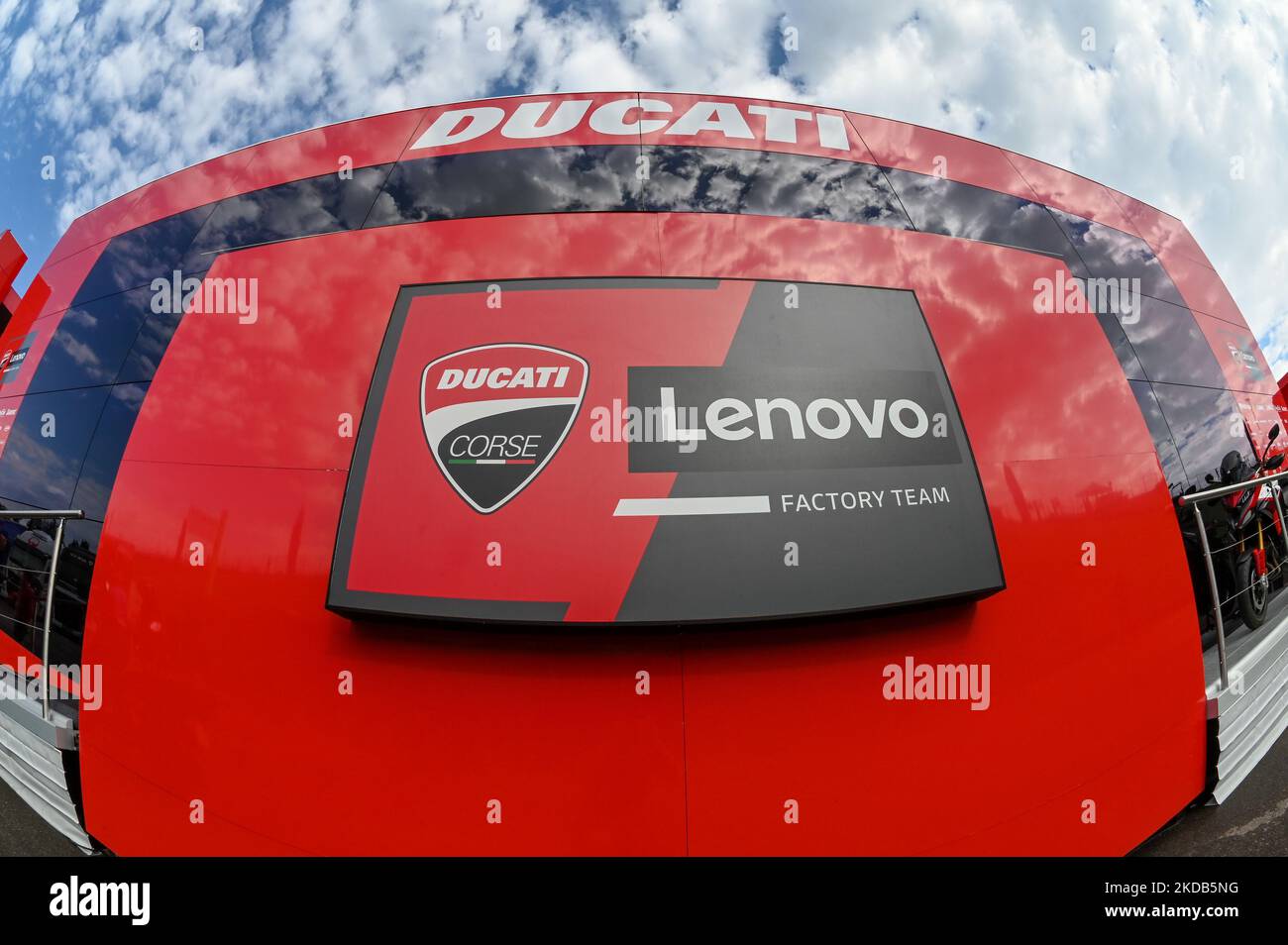 Ducati lenovo team ducati hospitality hi-res stock photography and ...