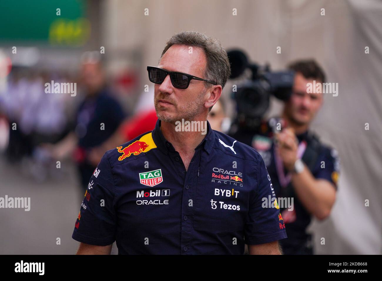 Christian Horner, Team Principal Red Bull Racing Team (Photo by Alessio ...