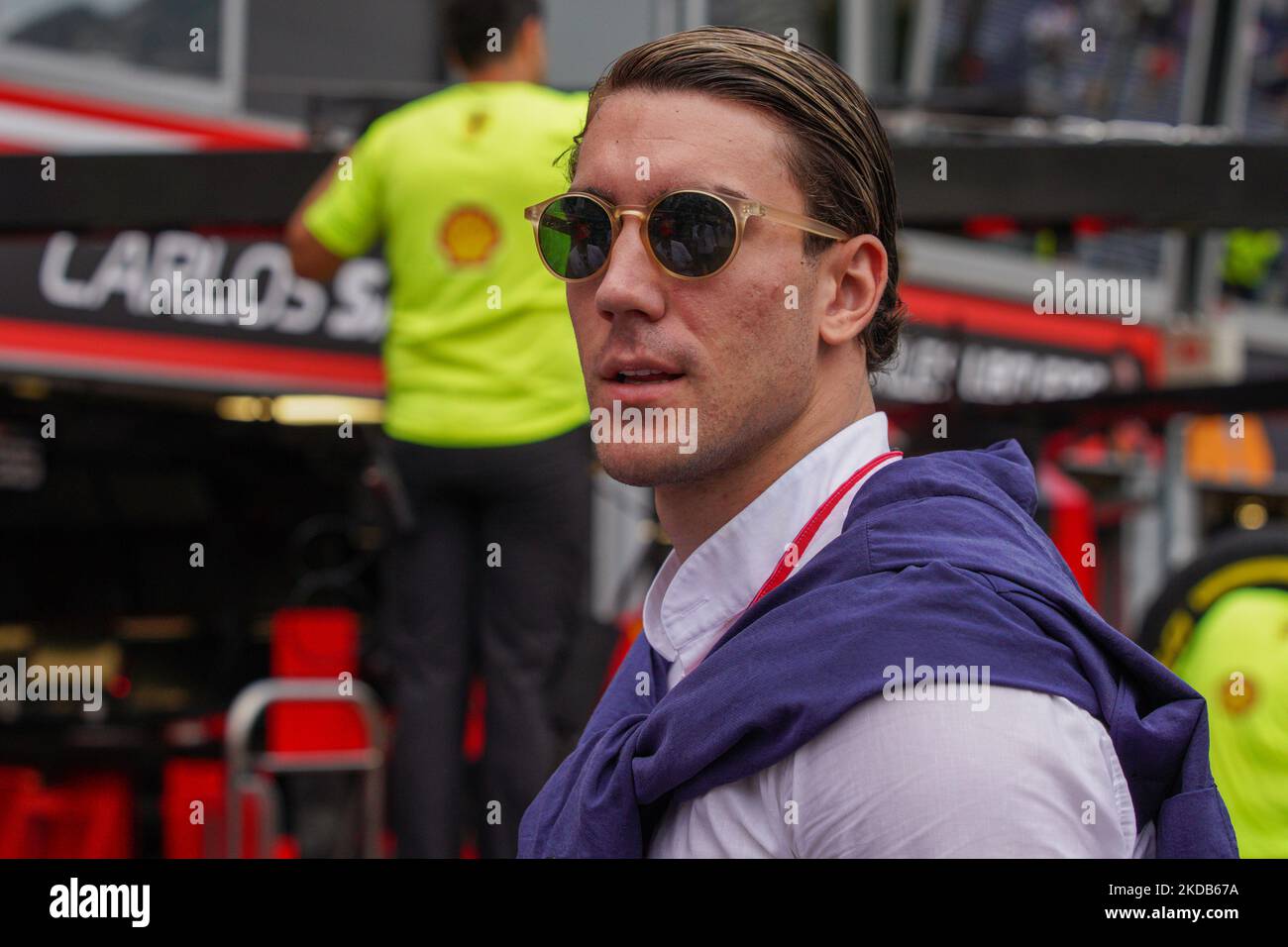 Dusan Vlahovic of Fc Juventus during the Formula 1 Grand Prix De Monaco ...