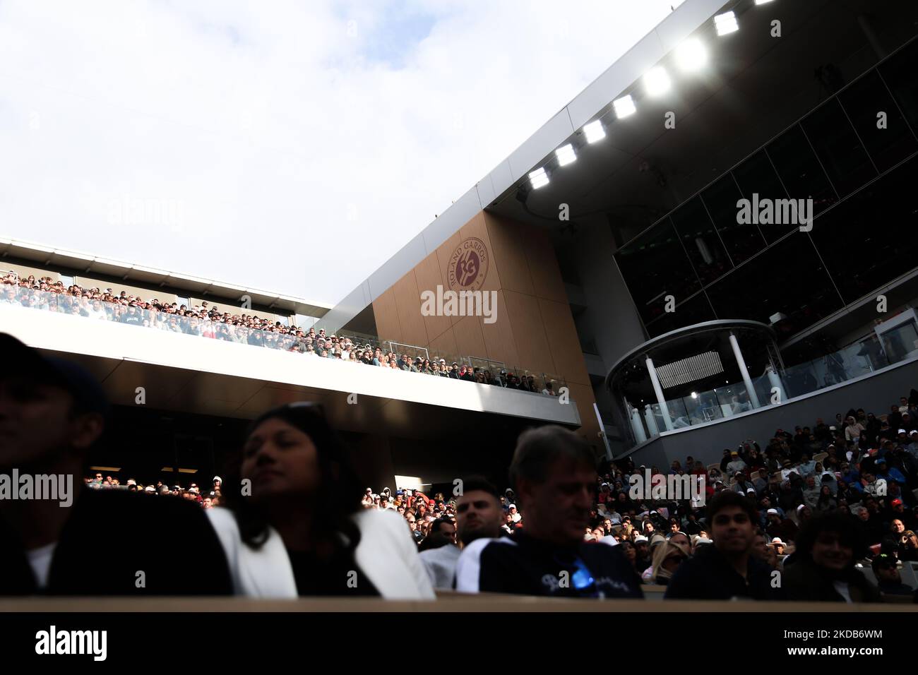 Rafael Nadal against Felix Auger-Aliassime on Philipe Chatrier court in ...