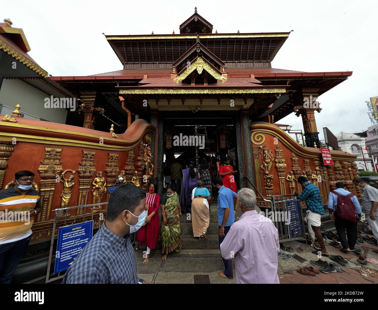 Pazhavangadi temple hi-res stock photography and images - Alamy