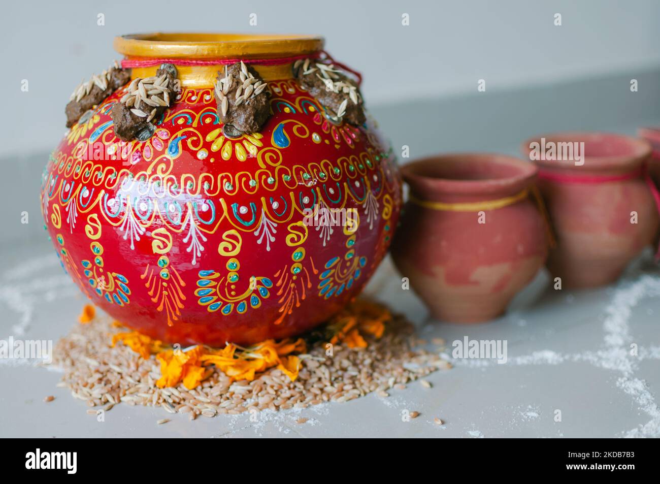 Pot Painting Designs For Wedding