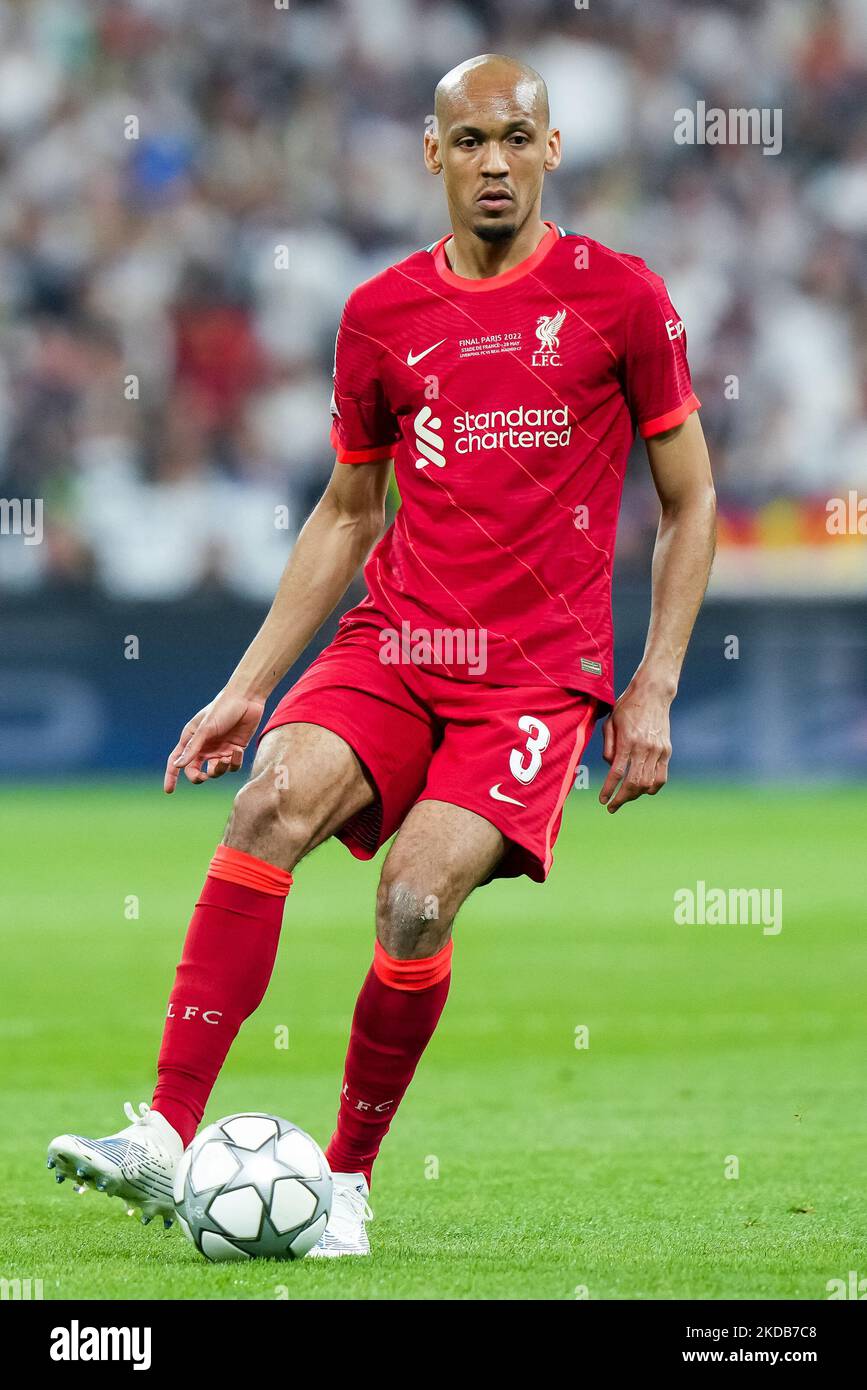 Fabinho of Liverpool FC during the UEFA Champions League Final match ...