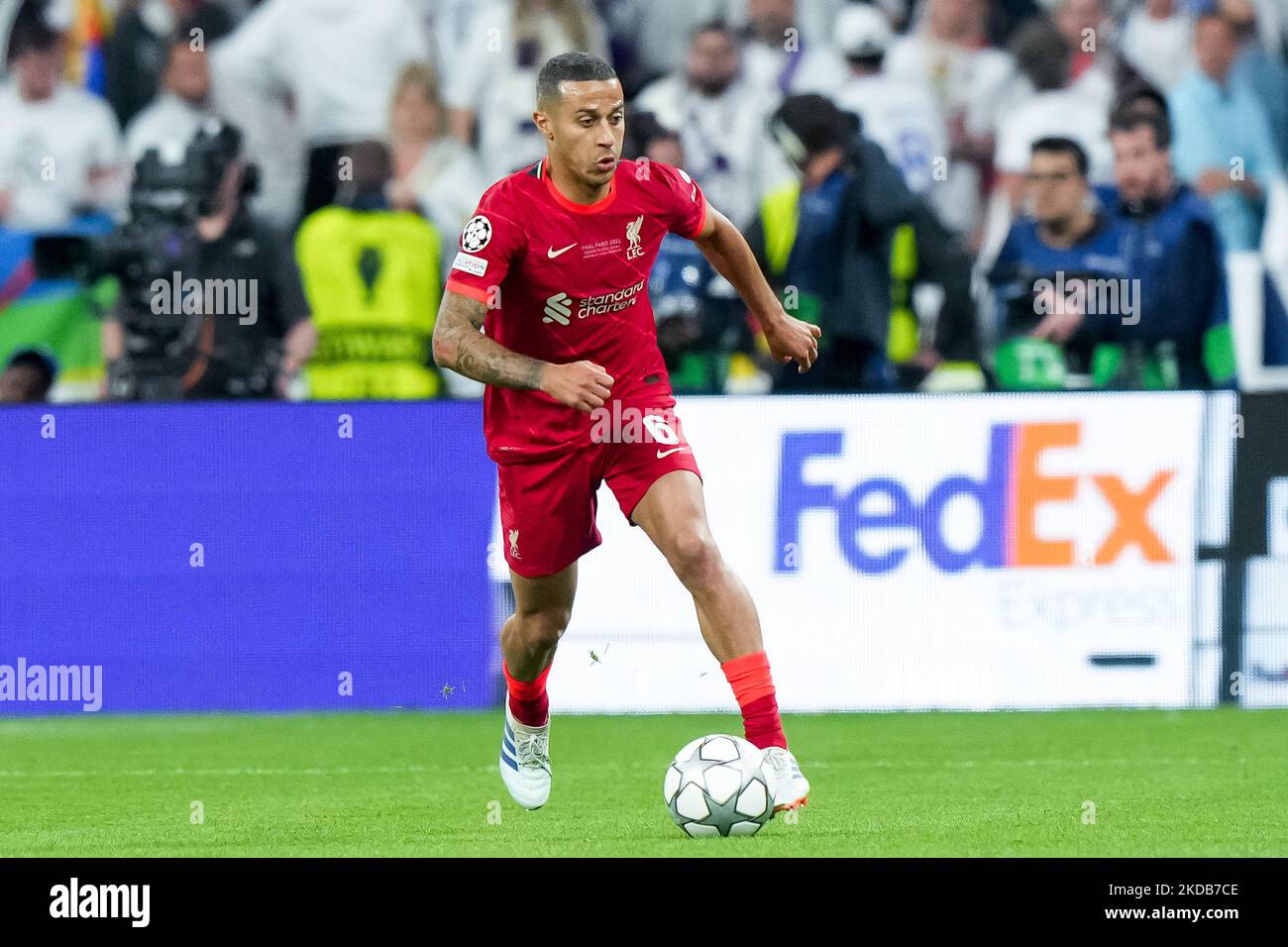 Thiago Alcantara of Liverpool FC during the UEFA Champions League Final ...