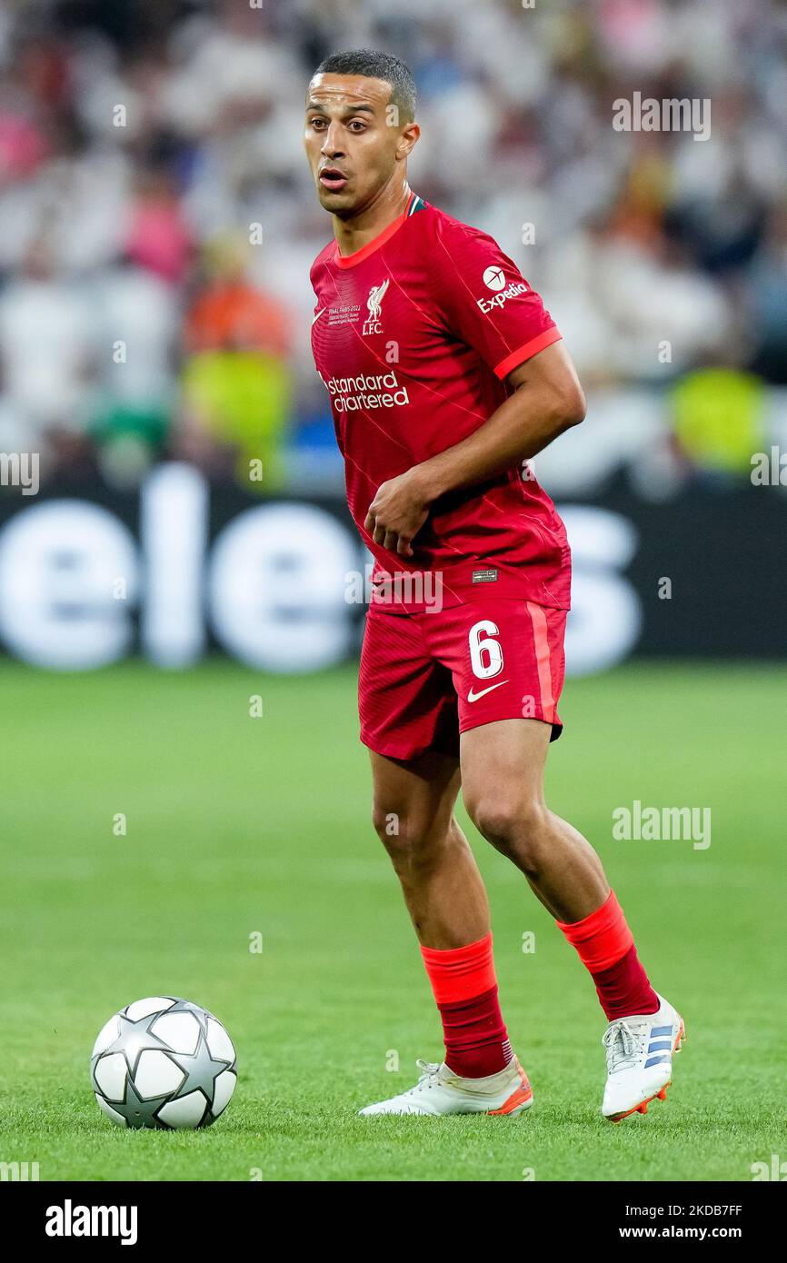Thiago Alcantara of Liverpool FC during the UEFA Champions League Final ...