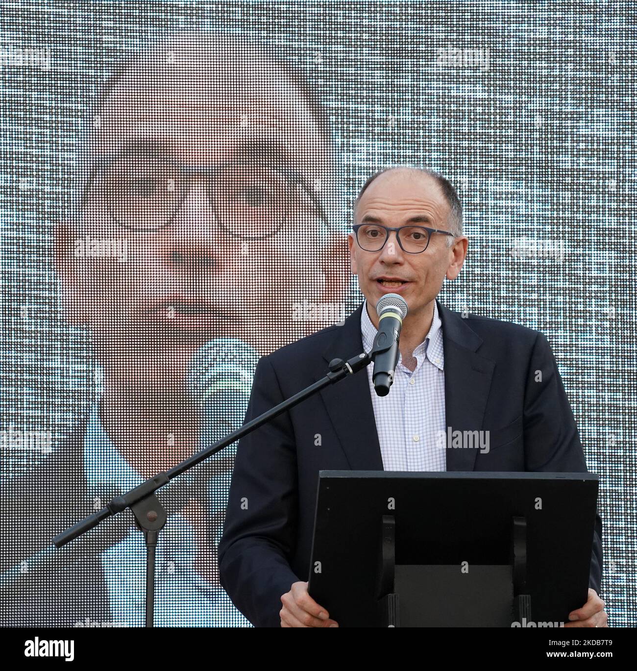 Enrico letta pd hi-res stock photography and images - Alamy