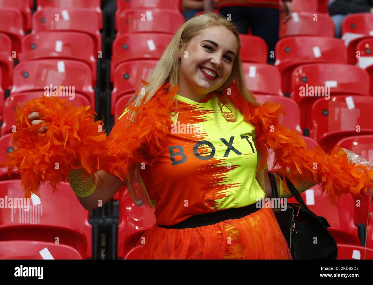 Nottingham Forest Fansduring Championship Play -Off Final between ...