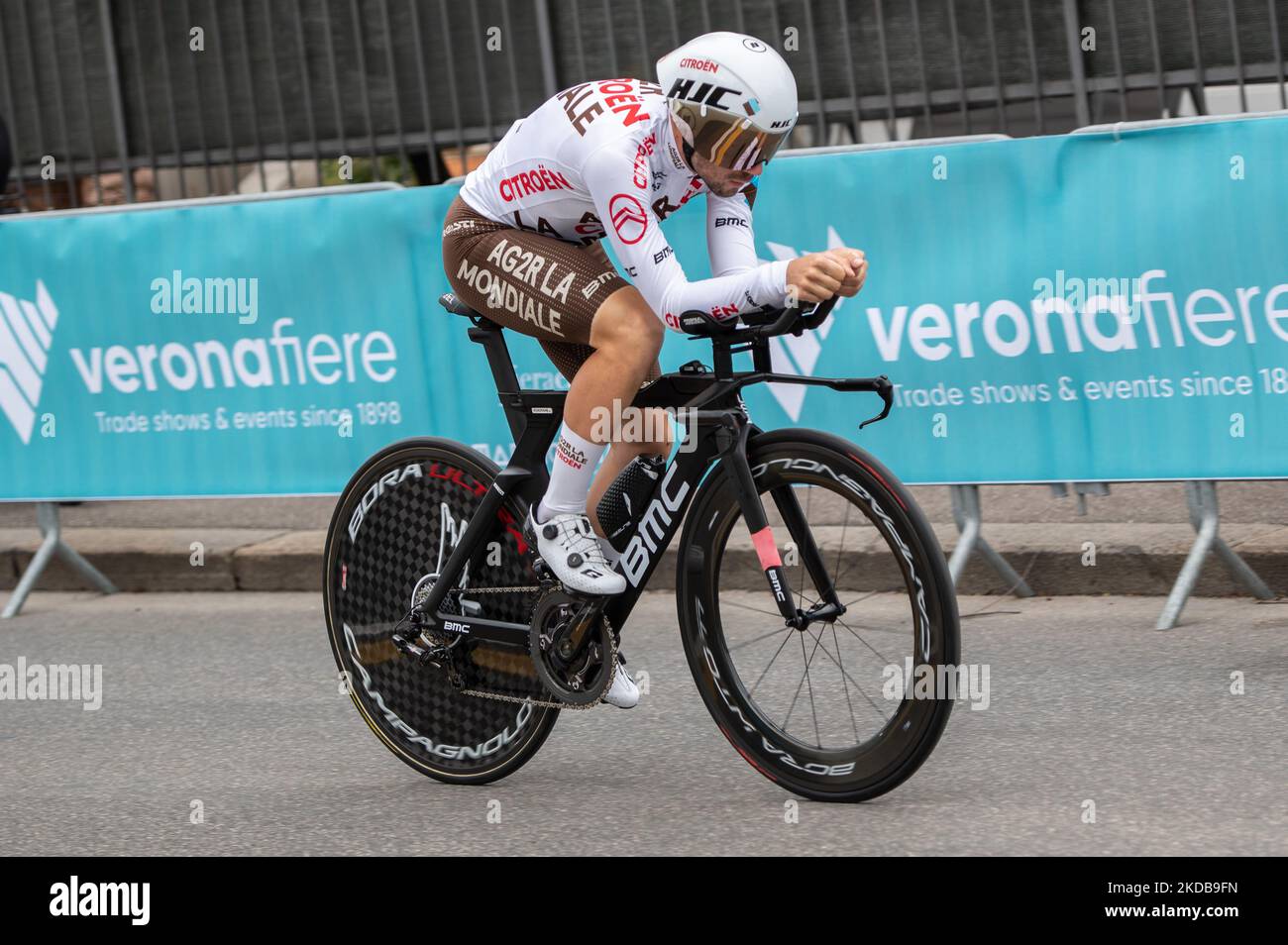 Andrea Vendrame (AG2R Citroen Team) during the Giro d'Italia 2022 Giro ...