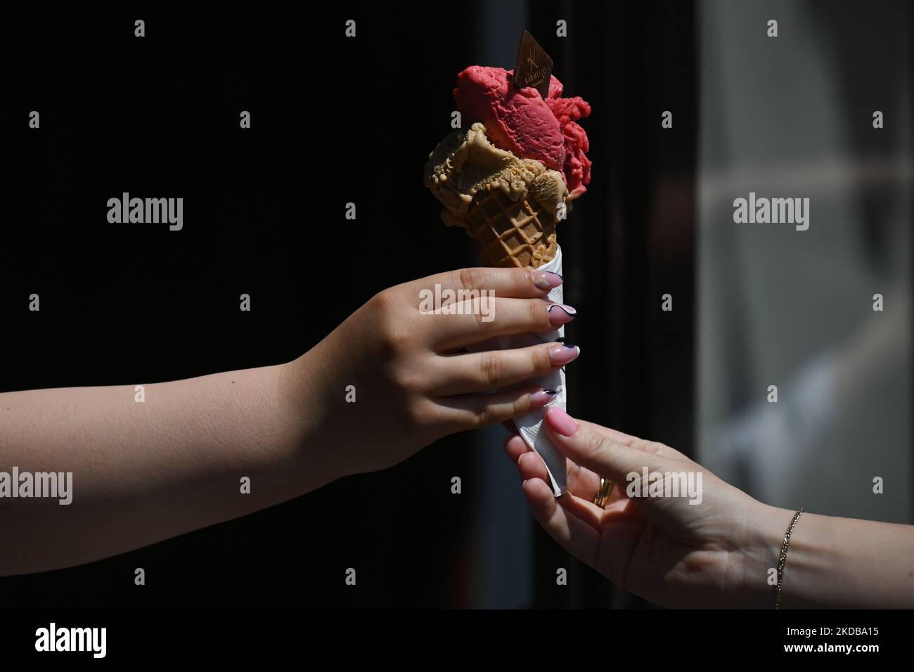 Ice cream inflation hi-res stock photography and images - Alamy