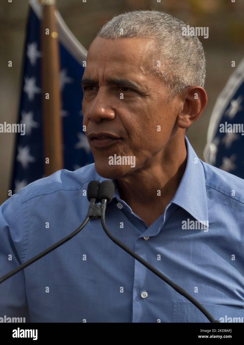 Pittsburgh, Pennsylvania, USA. 5th Nov, 2022. President Barack Obama ...