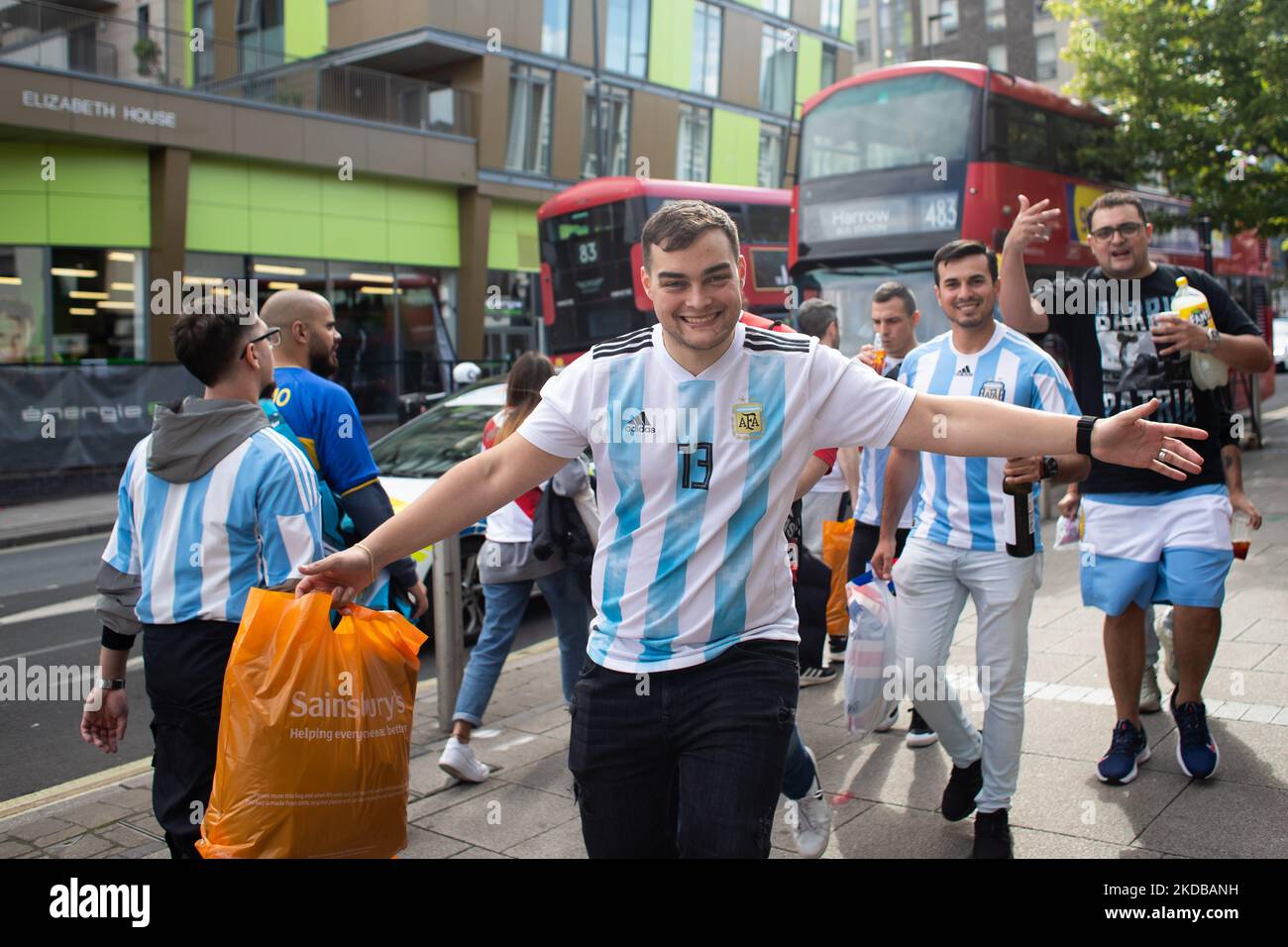 Italy v argentina finalissima hi-res stock photography and images - Alamy