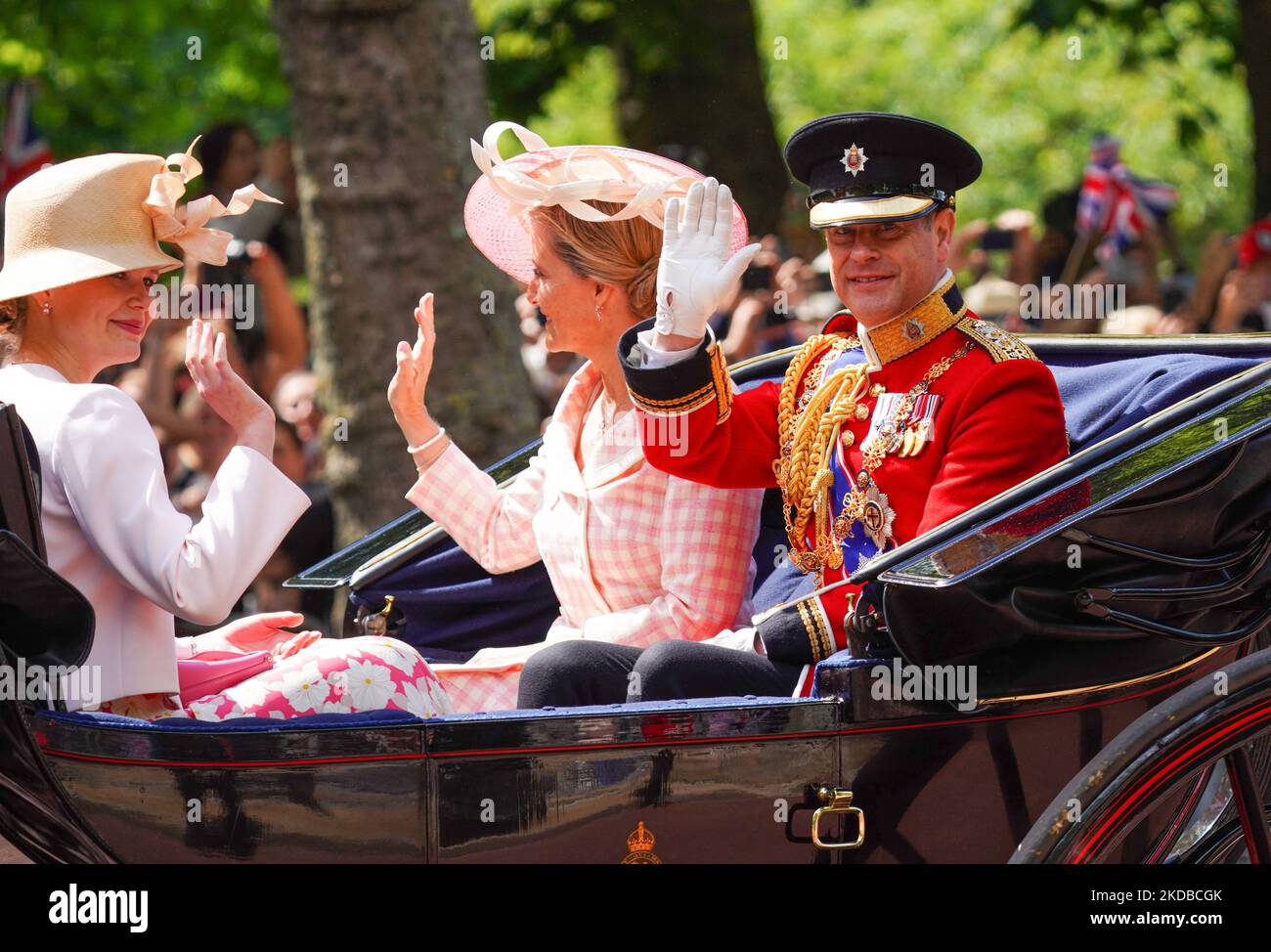 Prince Edward, Earl of Wessex and Sophie, Countess of Wessex (Center ...