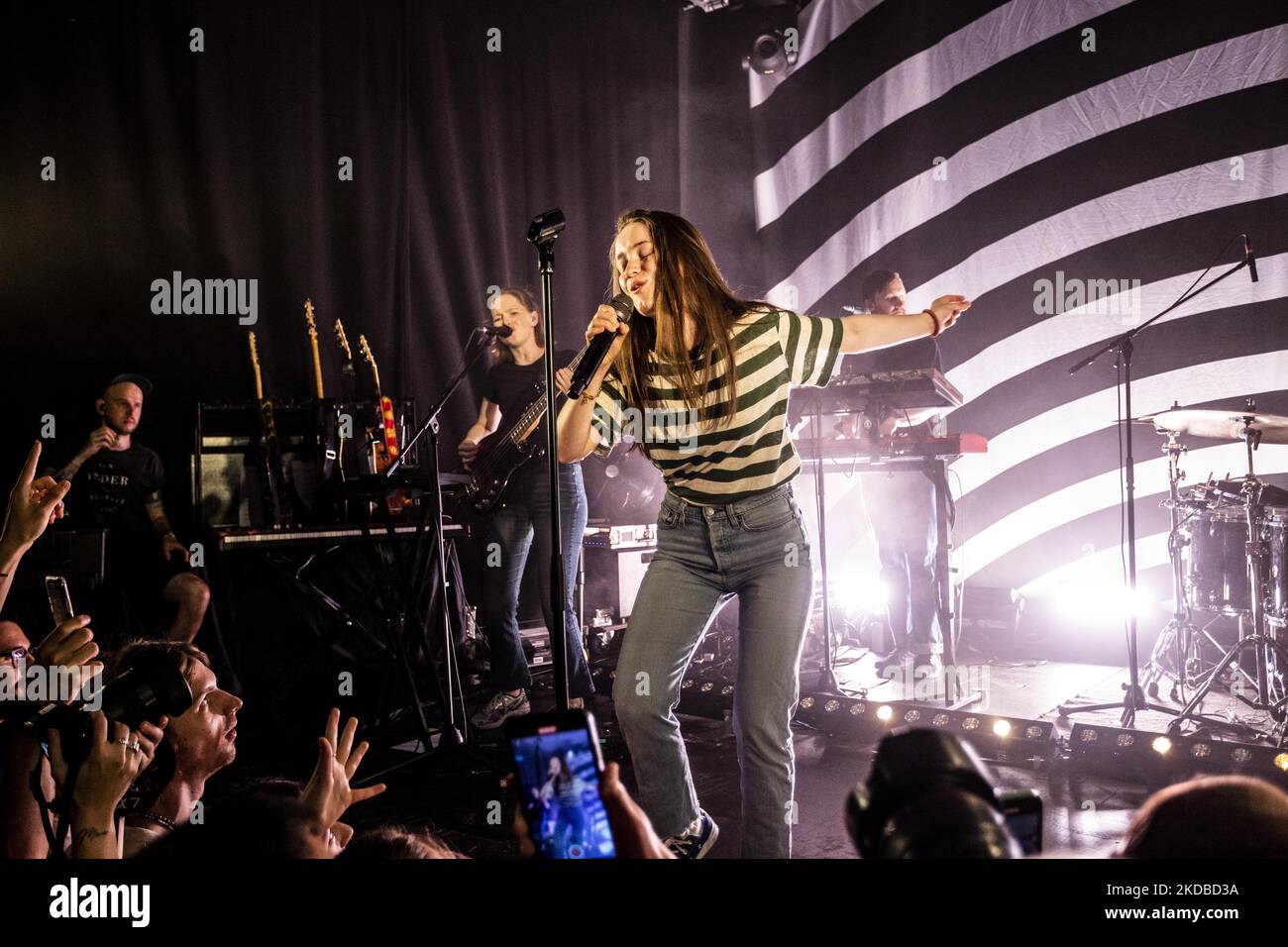 Sigrid performs live at Santeria Toscana 31 on June 1, 2022 in Milan ...