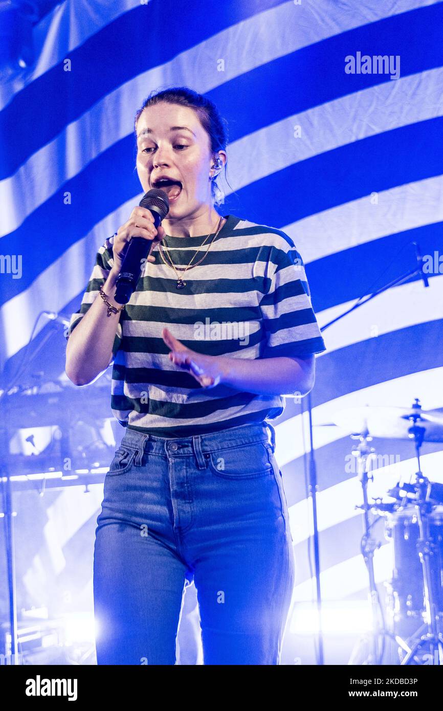 Sigrid performs live at Santeria Toscana 31 on June 1, 2022 in Milan ...