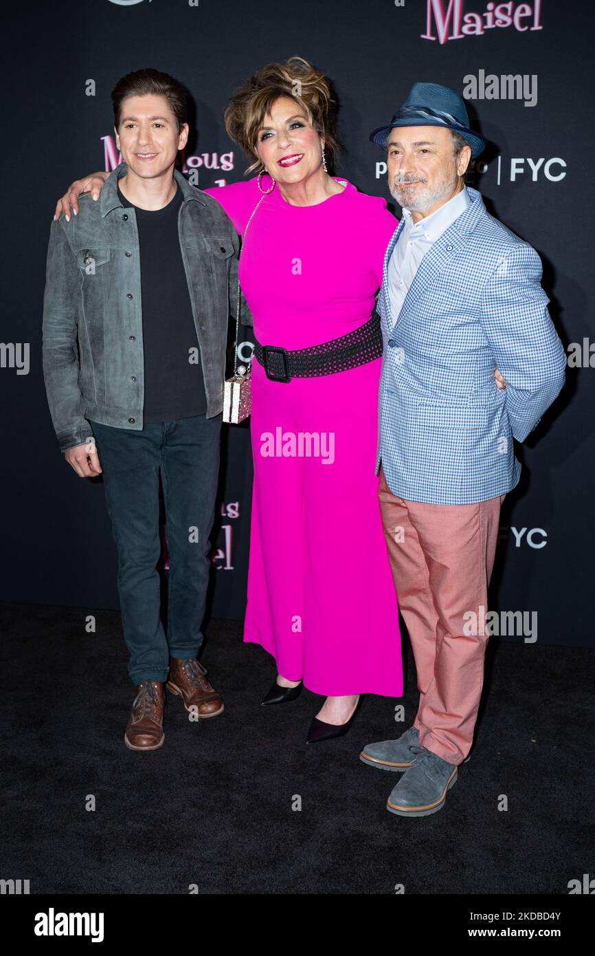 Michael Zegen, Caroline Aaron and Kevin Pollak attends "The Marvelous ...