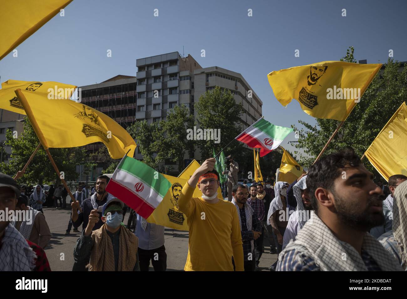 Iranian Basiji (Members of Basij Paramilitary force) university ...