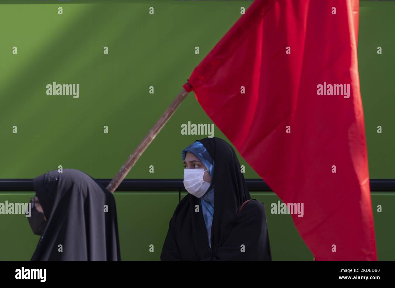 Two Iranian Basiji (Members of Basij Paramilitary force) female ...