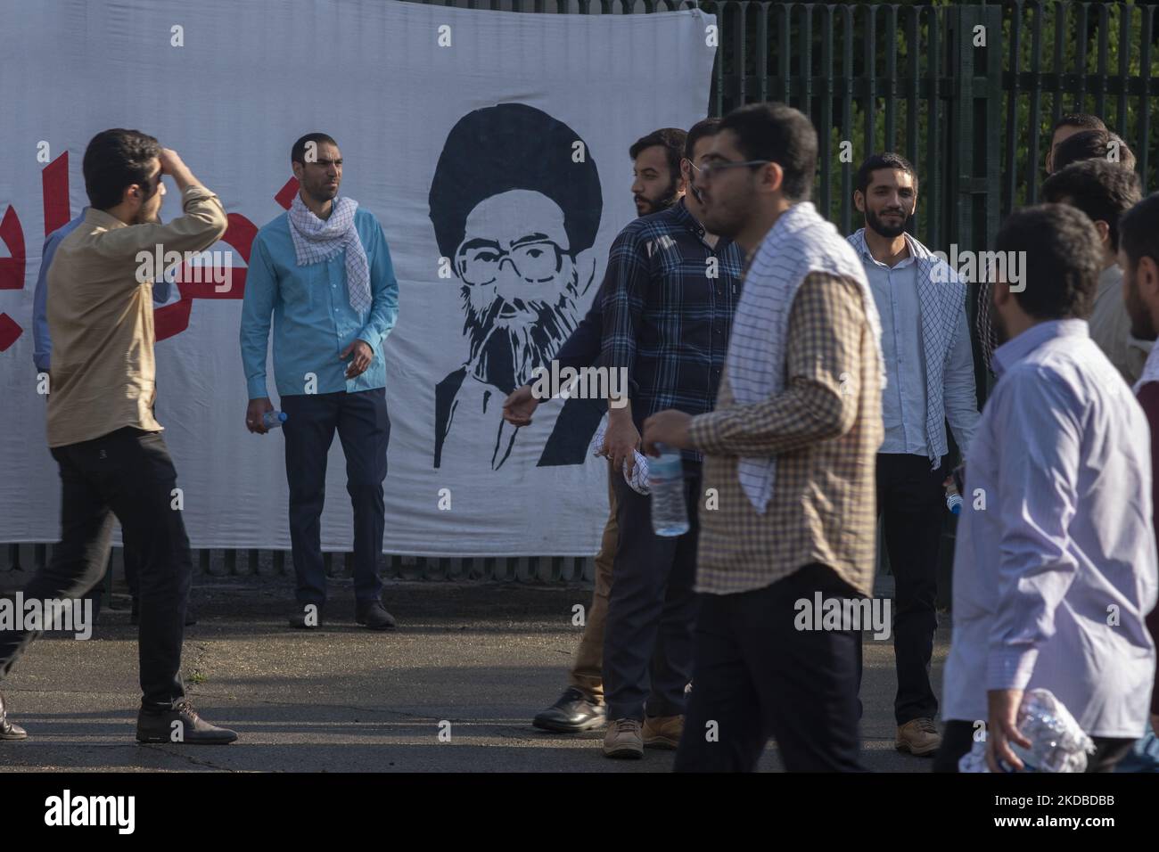 Iranian Basiji (Members of Basij Paramilitary force) university ...