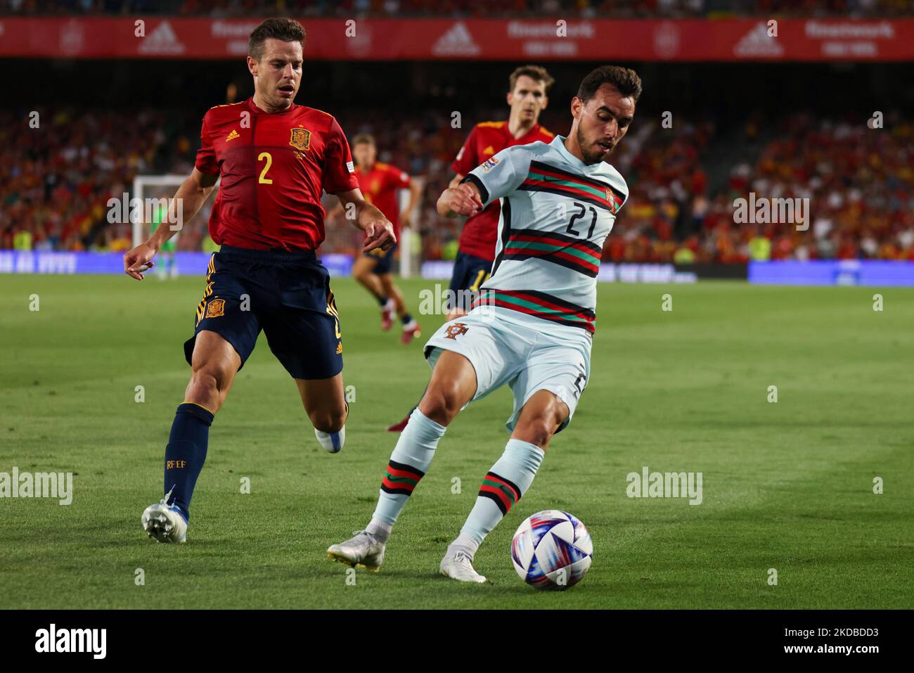 Ricardo Horta of Portugal in action during the UEFA Nations League ...