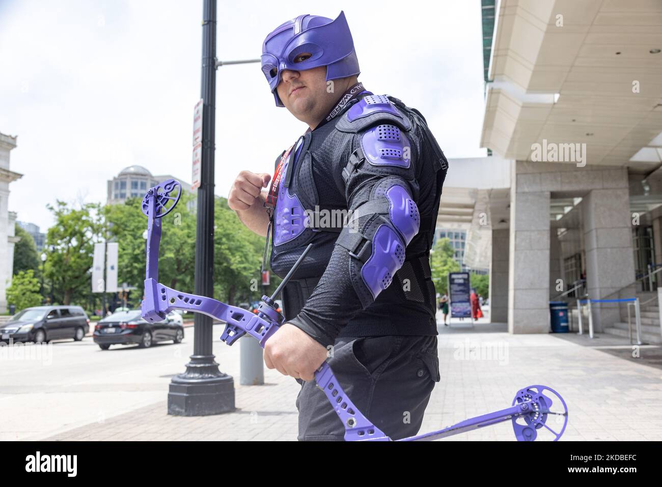 People in costume attend the 2022 Awesome Con comic convention at the ...