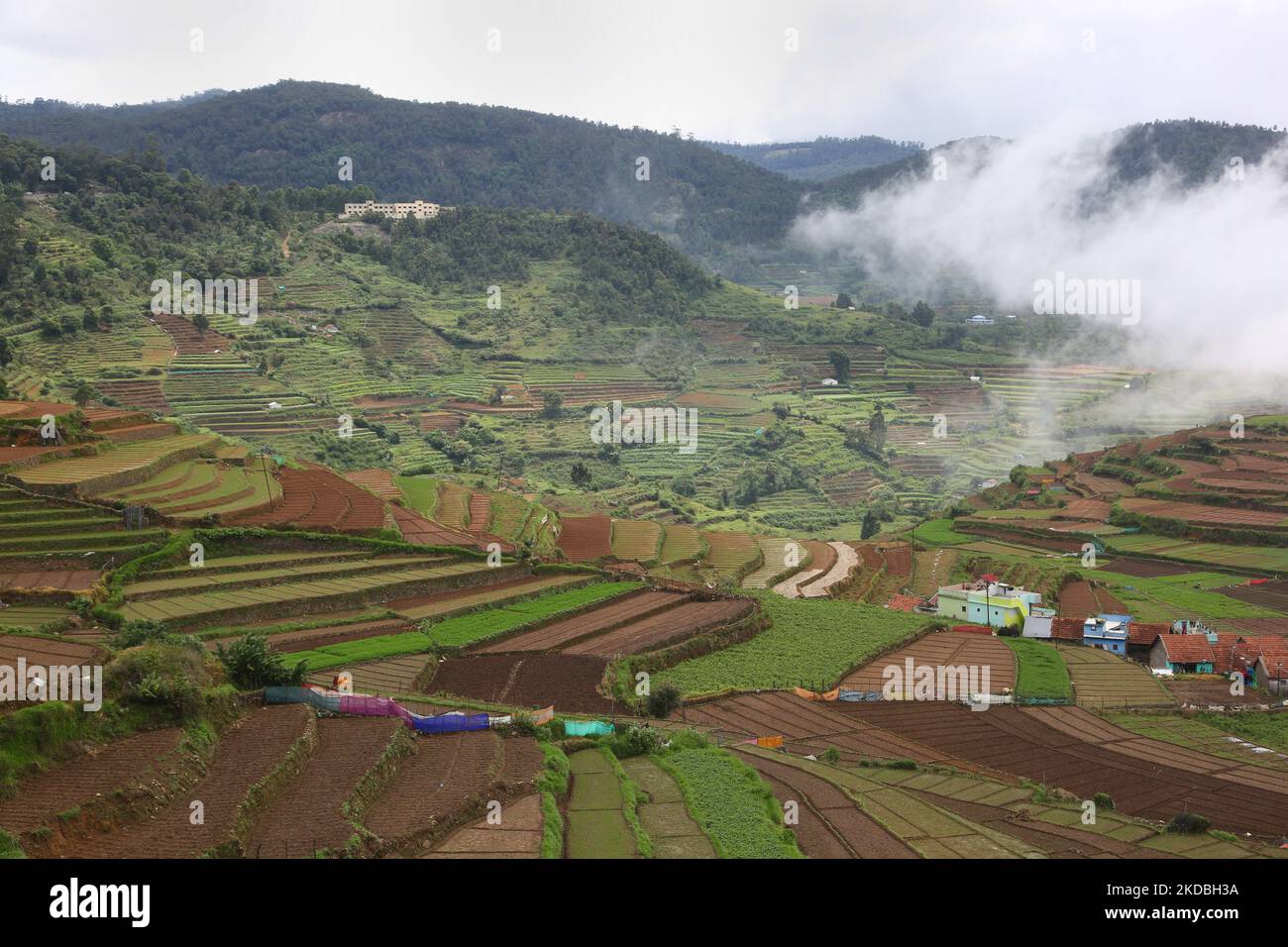 Poombarai Village in Kodaikanal, Tamil Nadu, India, on May 17, 2022 ...