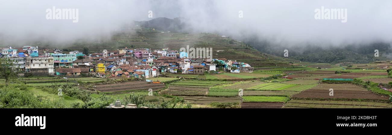 Poombarai Village in Kodaikanal, Tamil Nadu, India, on May 17, 2022 ...