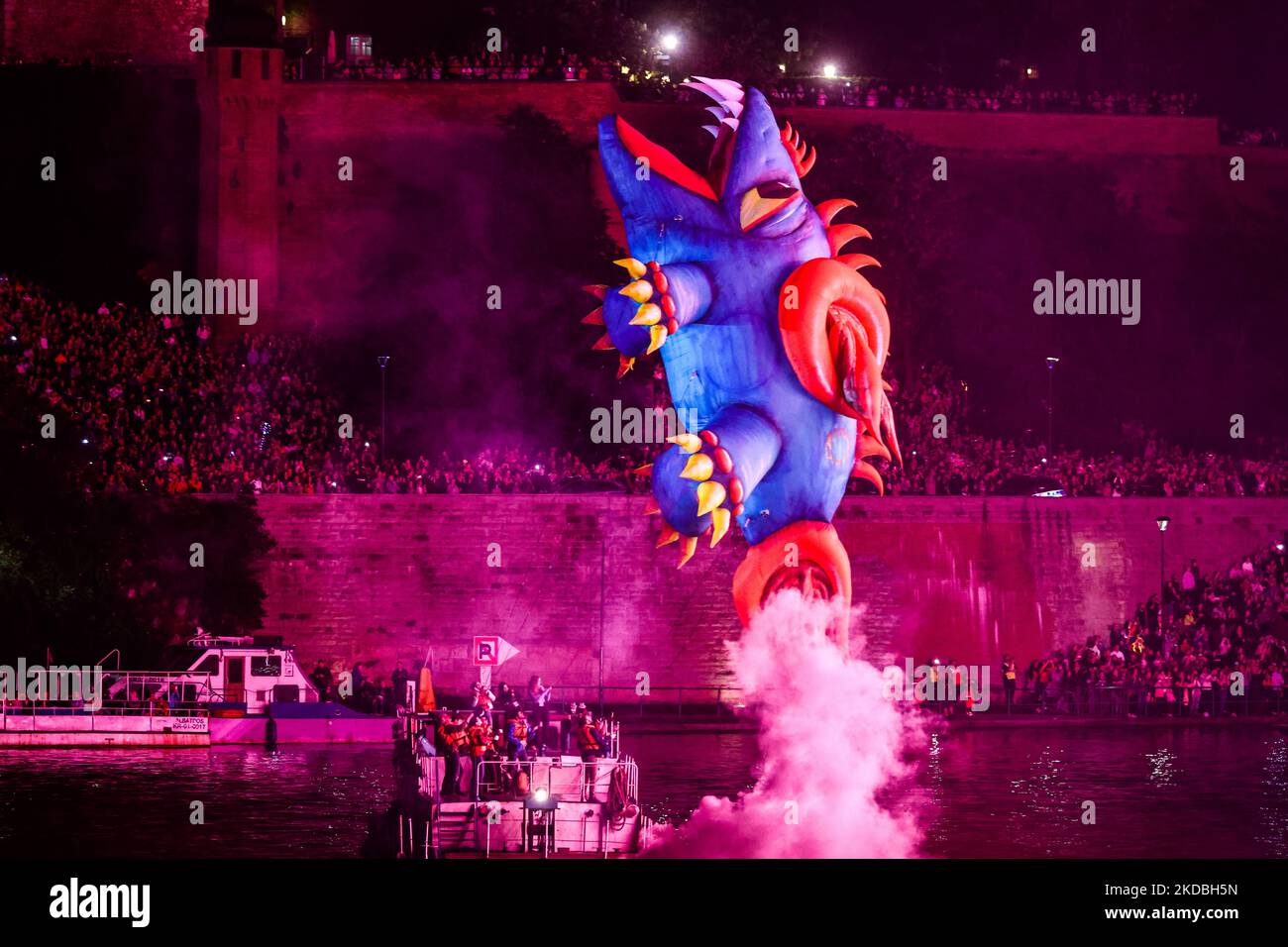 21st Great Dragon Parade in Krakow, Poland on June 4th, 2022. The ...