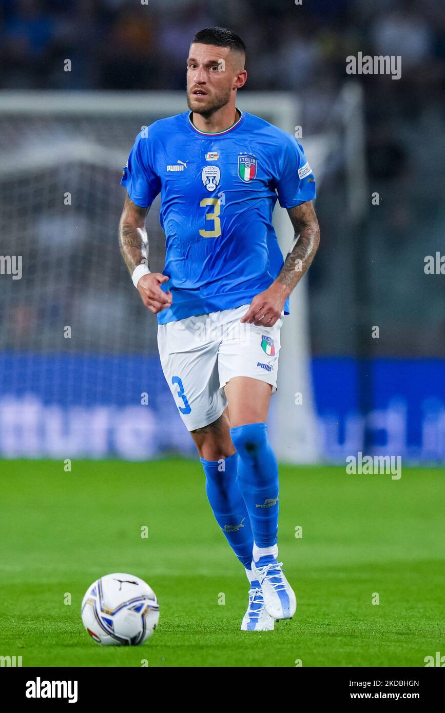 Cristiano Biraghi of Italy during the UEFA Nations League match between ...