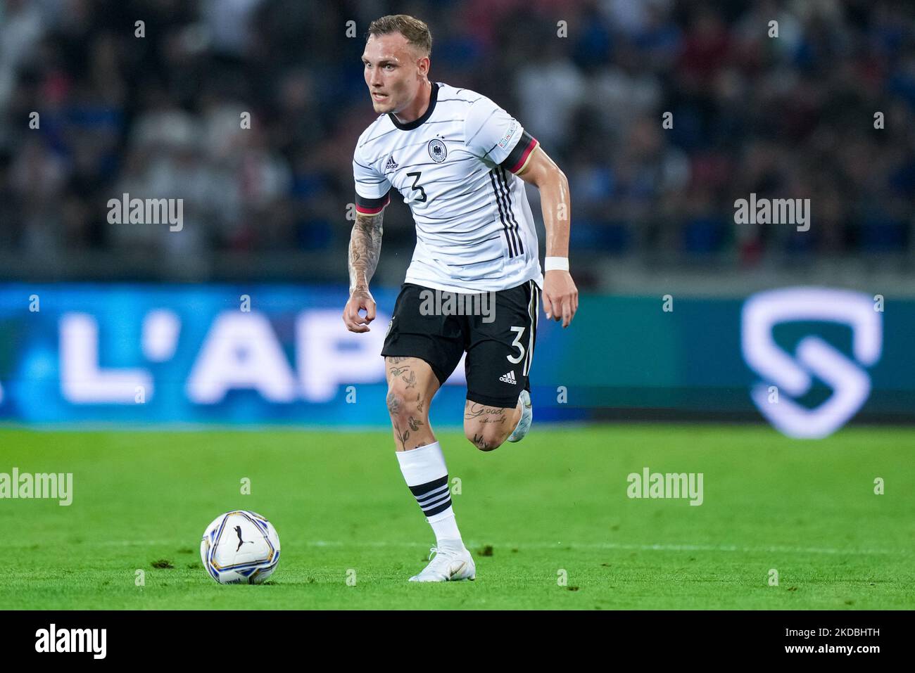 David Raum of Germany during the UEFA Nations League match between ...